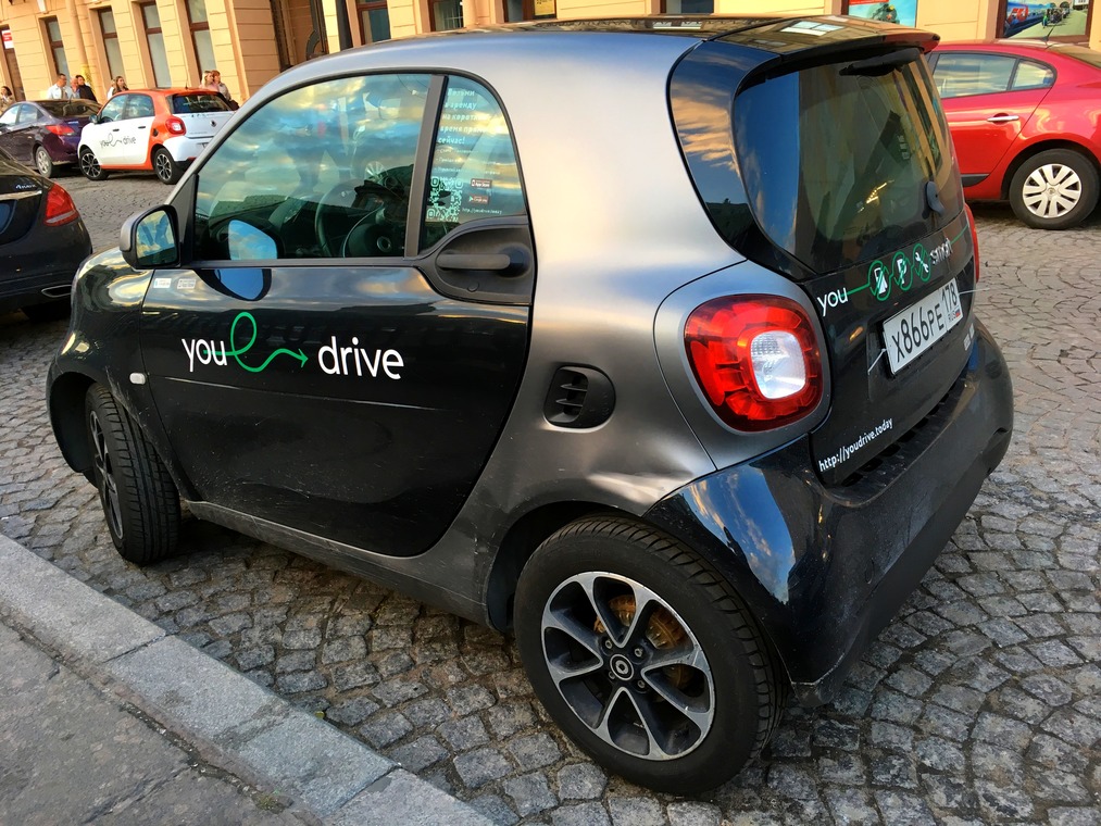 Стоимость минуты аренды в YouDrive может быть меньше рубля - Трушеринг